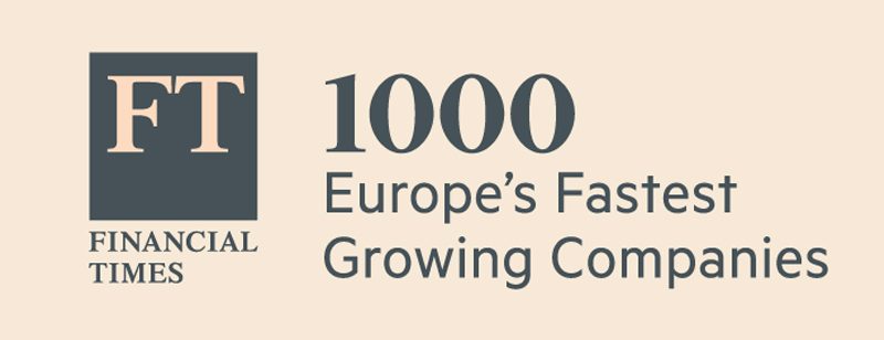 Financial Times ranking “Europe’s fastest growing companies”
